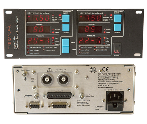 New Terranova Ion Pump Controllers | DUNIWAY