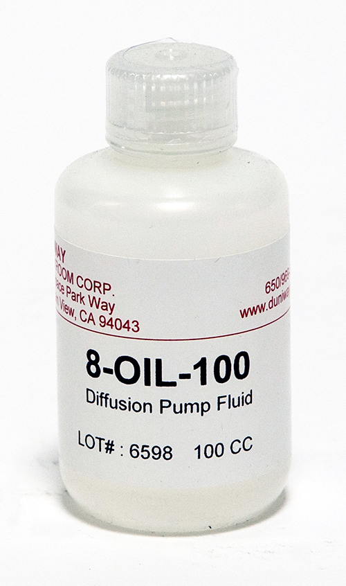 Diffusion Pump Oil - 100 cc, same as Octoil | DUNIWAY